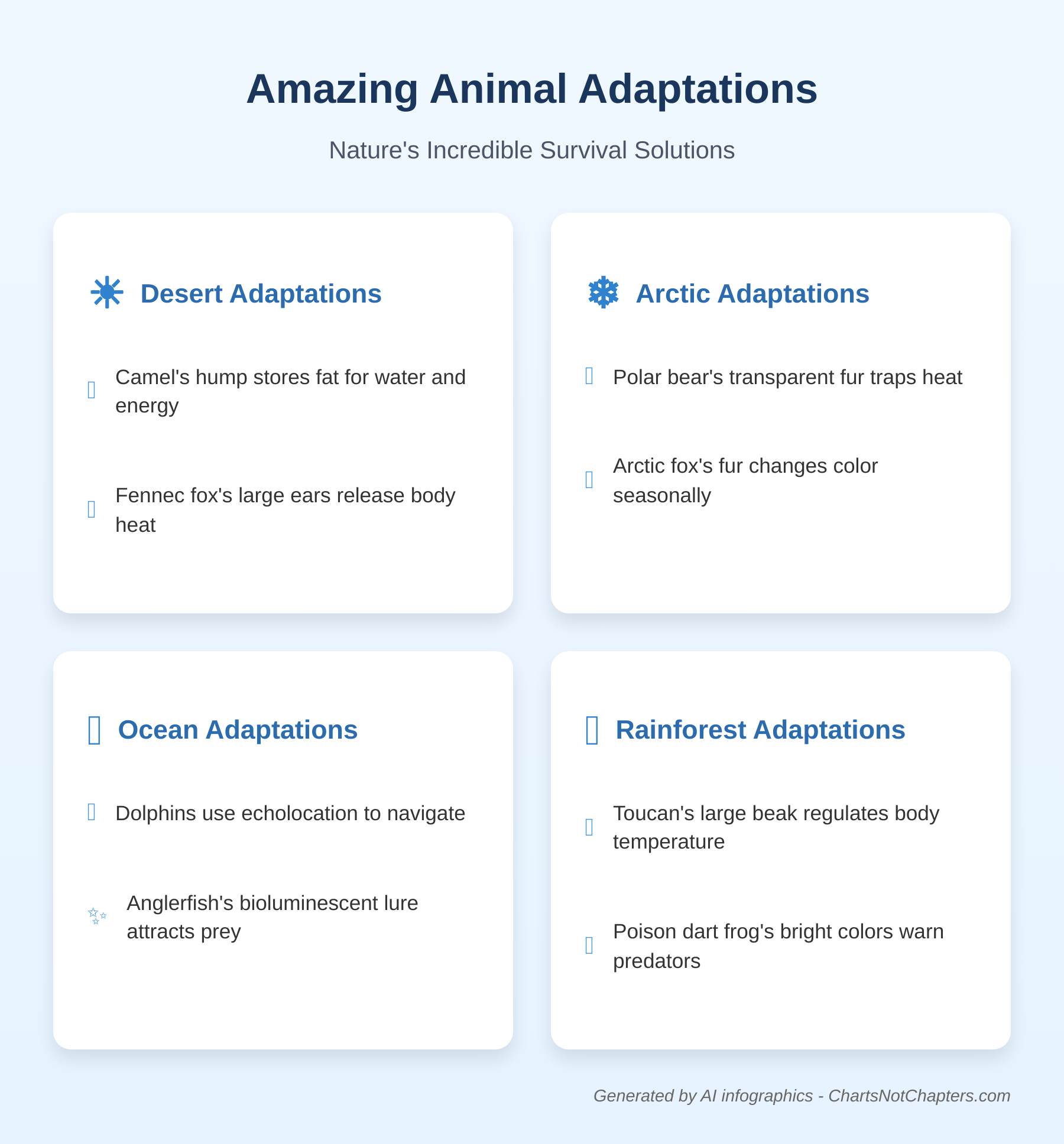 The Amazing World of Animals: 5 Fascinating Infographics Exploring All ...