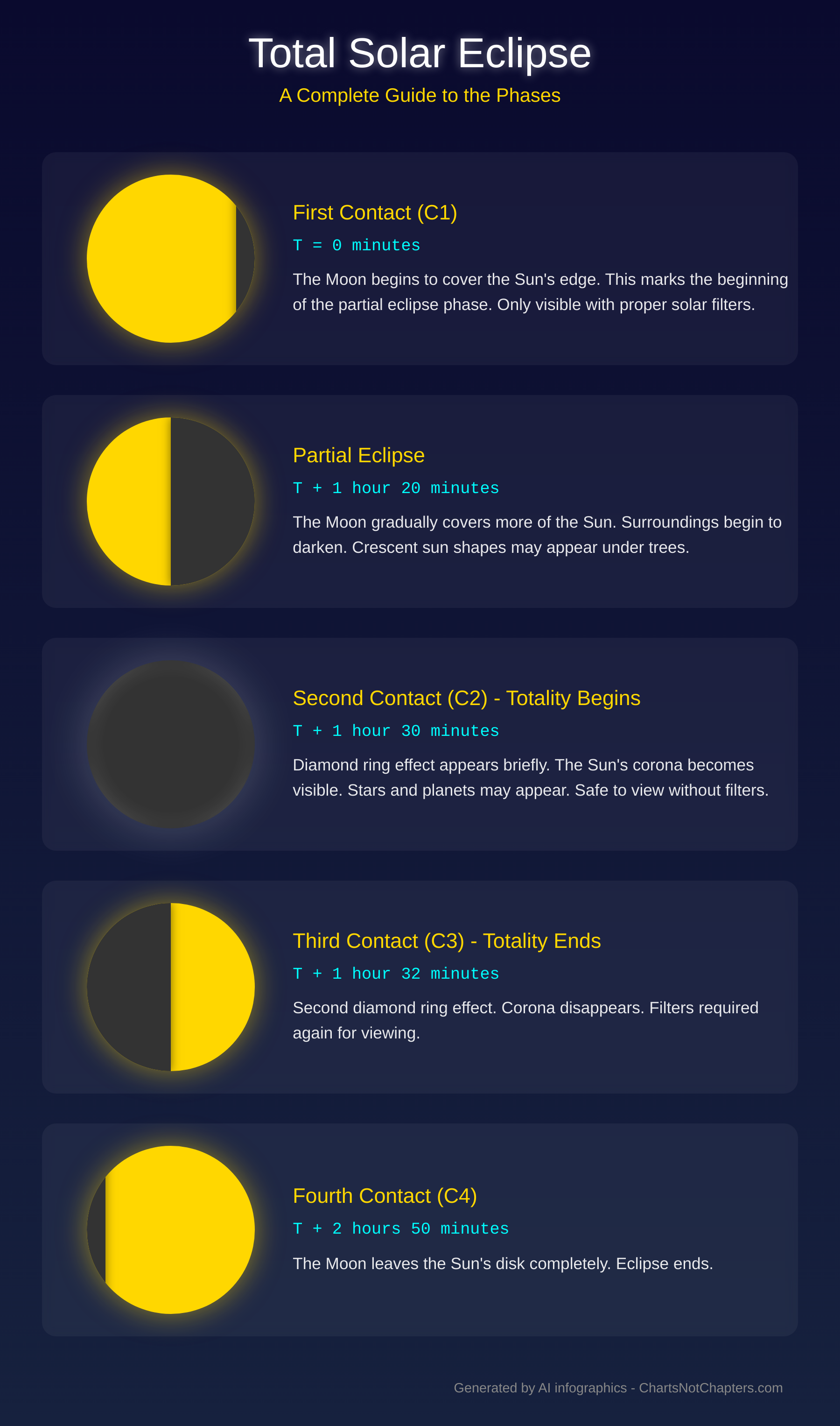 Solar Eclipse Explained: 5 Stunning Infographics Covering Every Aspect ...