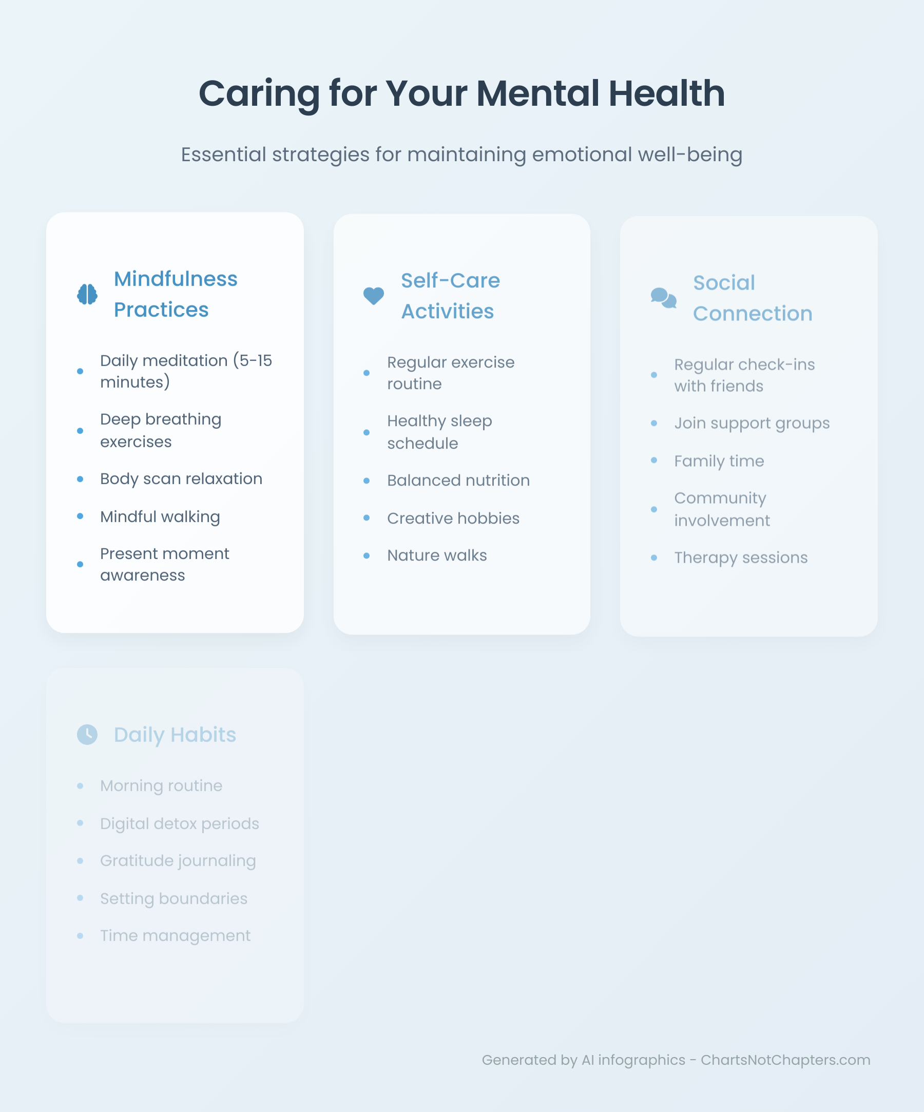 Understanding Mental Health: 5 Essential Infographics Covering Every ...
