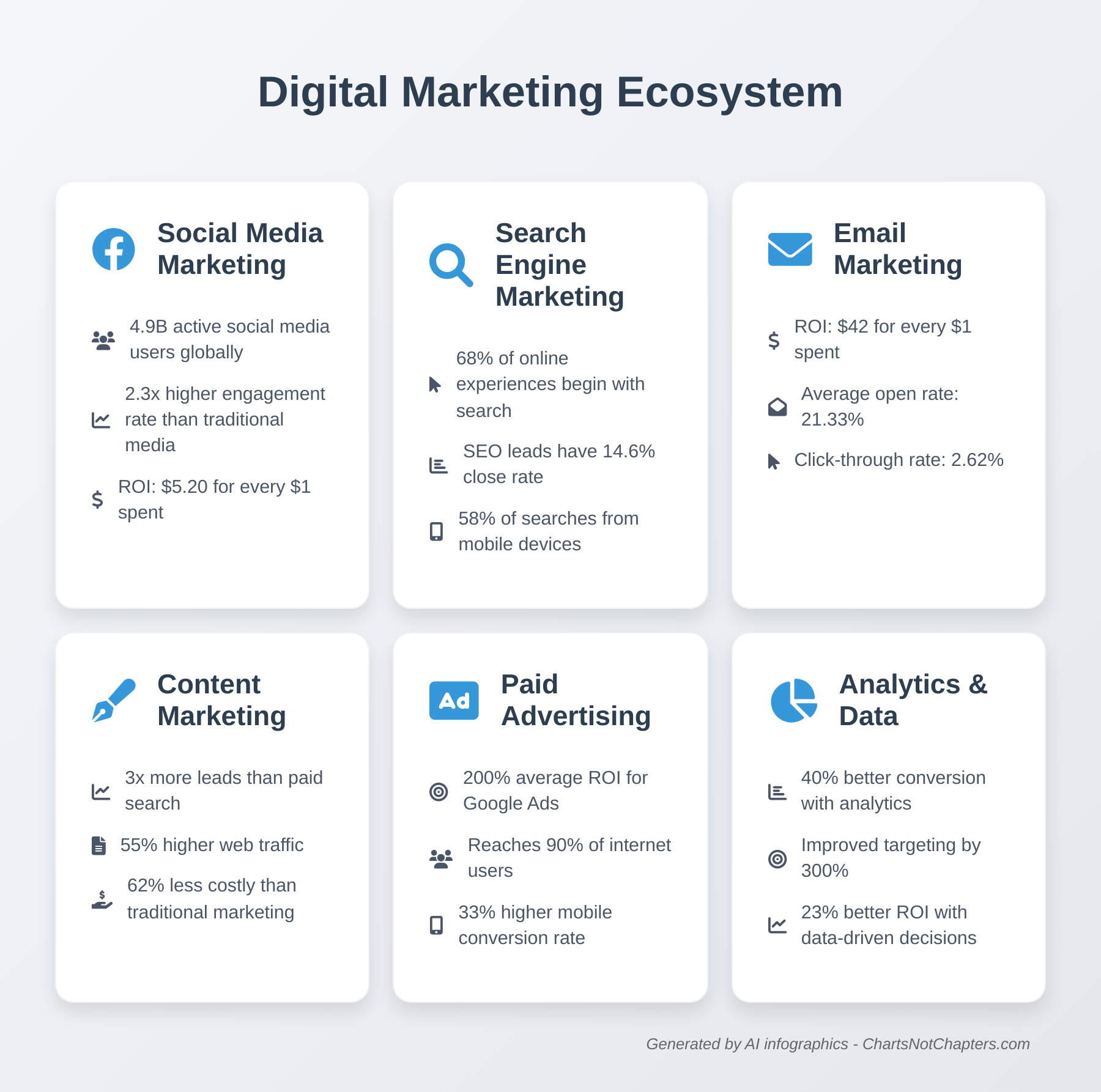 The Complete Marketing Guide: 5 Essential Infographics Covering Every ...